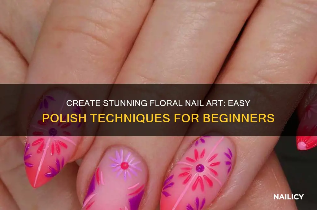 Create Stunning Floral Nail Art: Easy Polish Techniques For Beginners ...