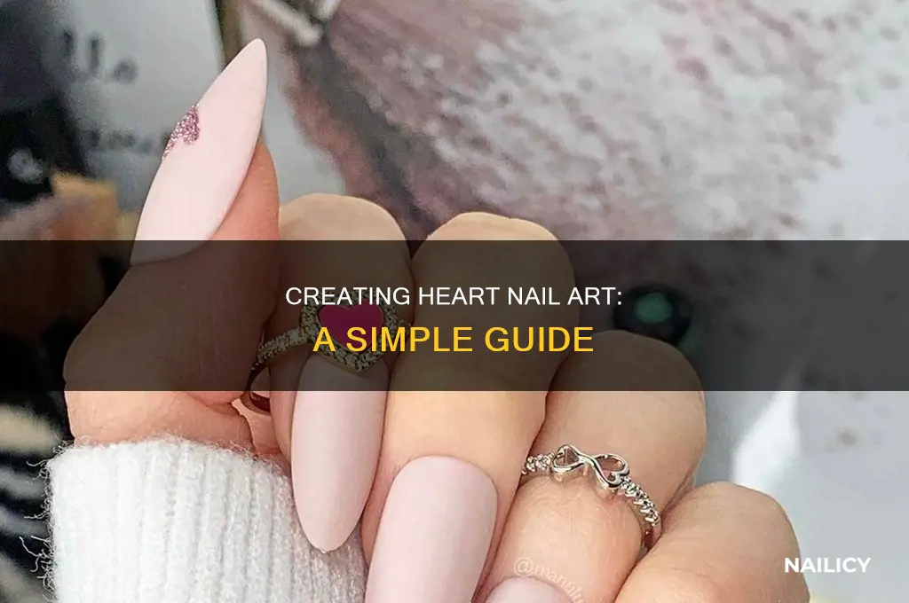 Creating Heart Nail Art: A Simple Guide | Nailicy