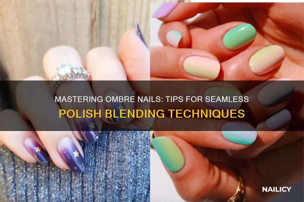 Mastering Ombre Nails: Tips For Seamless Polish Blending Techniques ...