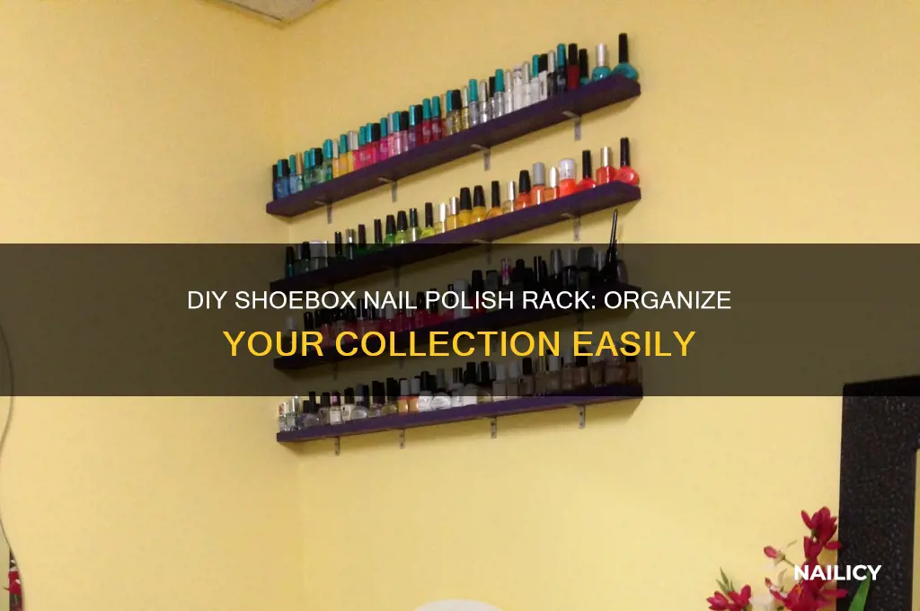 Diy Shoebox Nail Polish Rack: Organize Your Collection Easily | Nailicy