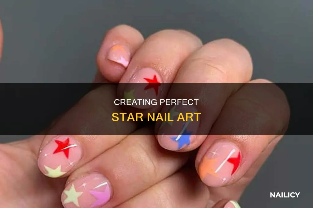Creating Perfect Star Nail Art | Nailicy