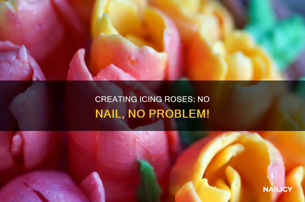 Creating Icing Roses: No Nail, No Problem! | Nailicy