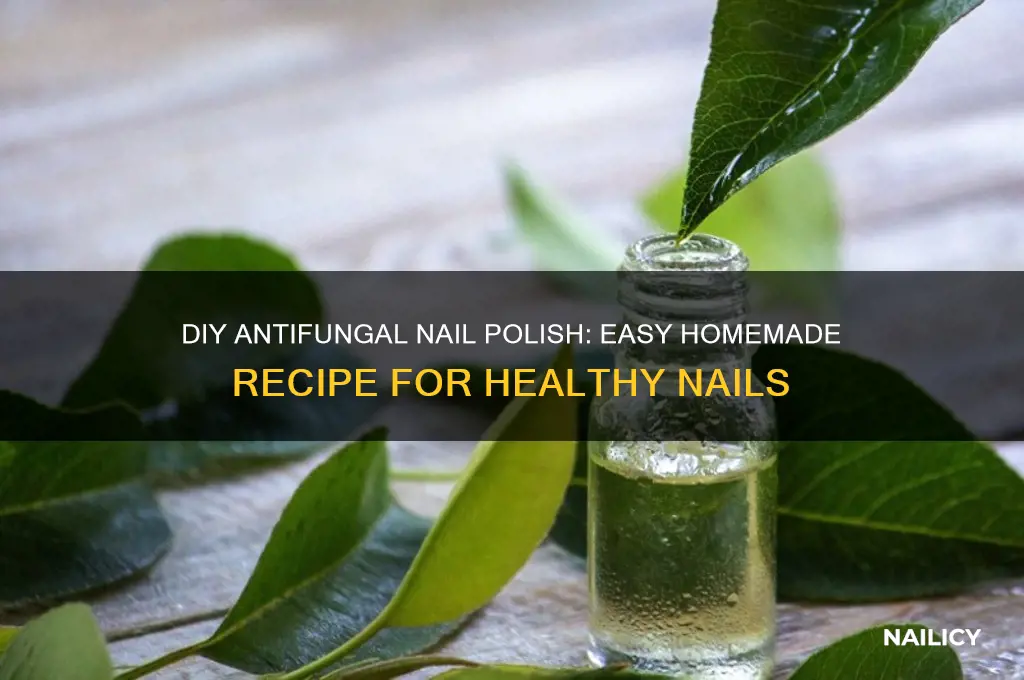 Diy Antifungal Nail Polish: Easy Homemade Recipe For Healthy Nails ...