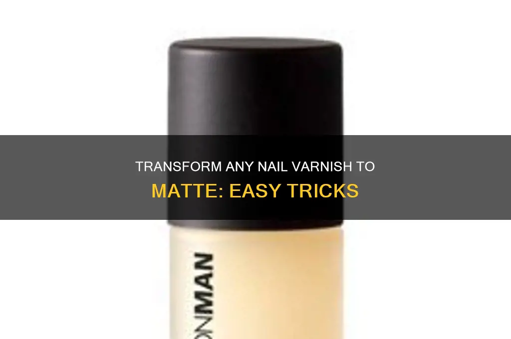 Transform Any Nail Varnish To Matte: Easy Tricks | Nailicy