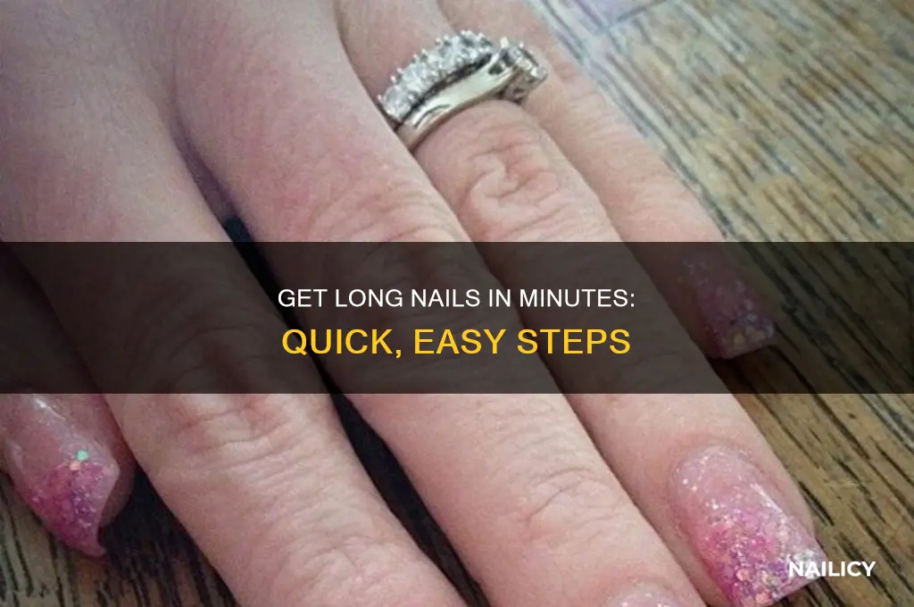 Get Long Nails In Minutes: Quick, Easy Steps | Nailicy