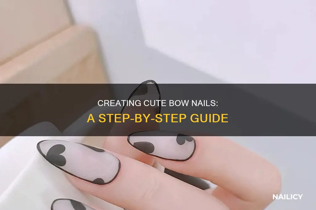 Creating Cute Bow Nails: A Step-By-Step Guide | Nailicy