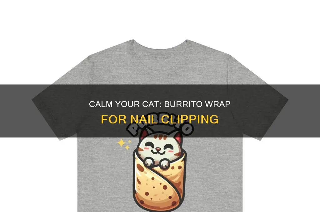 Calm Your Cat: Burrito Wrap For Nail Clipping | Nailicy