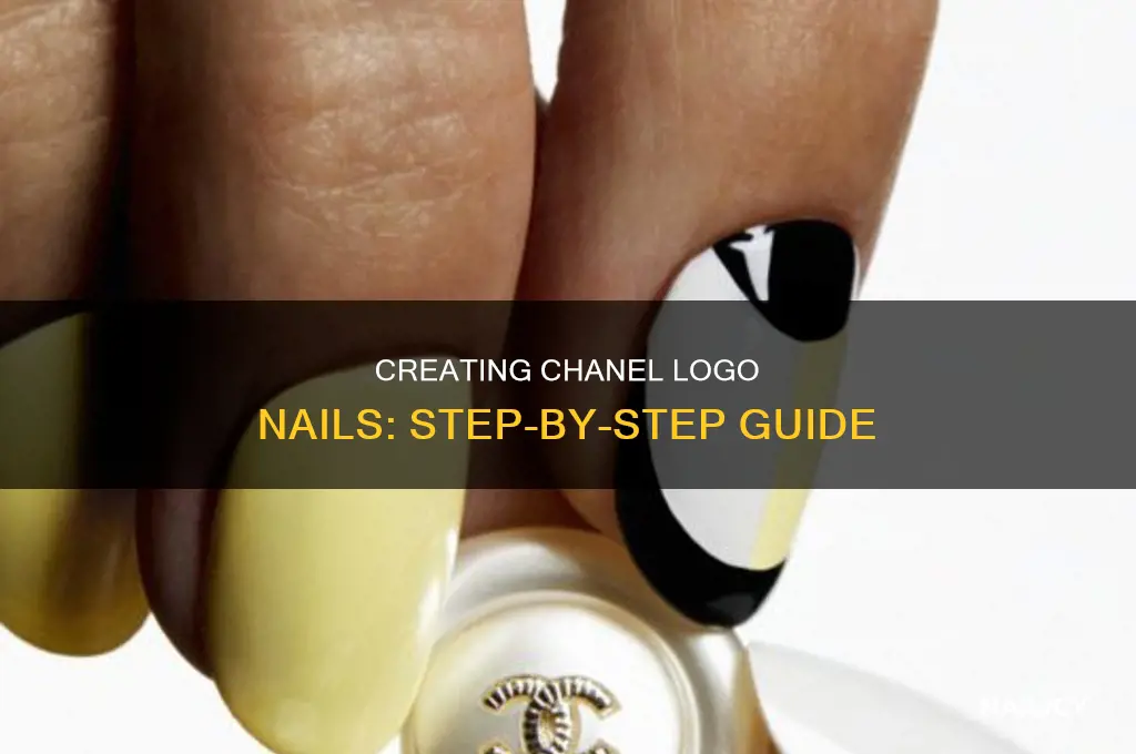 Creating Chanel Logo Nails: Step-By-Step Guide | Nailicy