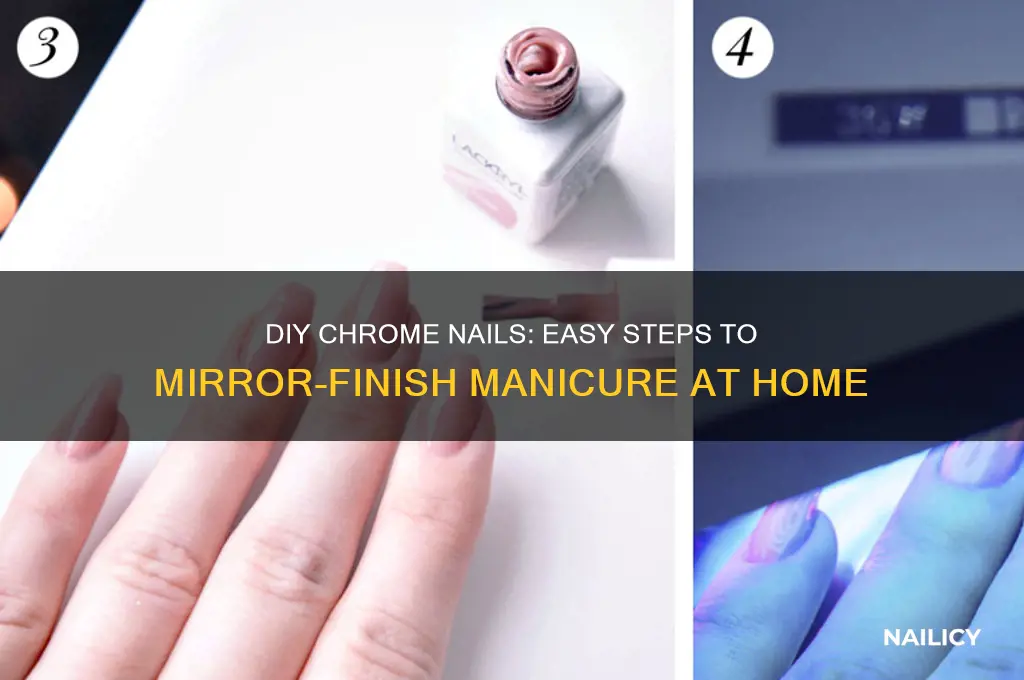 Diy Chrome Nails: Easy Steps To Mirror-Finish Manicure At Home | Nailicy