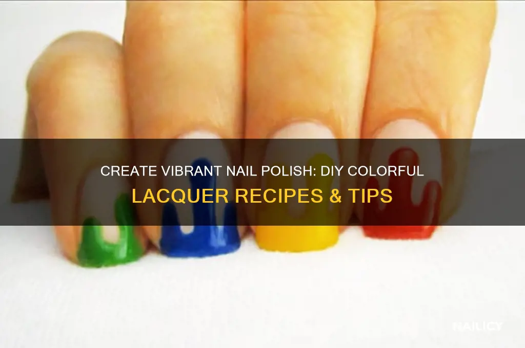 Create Vibrant Nail Polish: Diy Colorful Lacquer Recipes & Tips | Nailicy