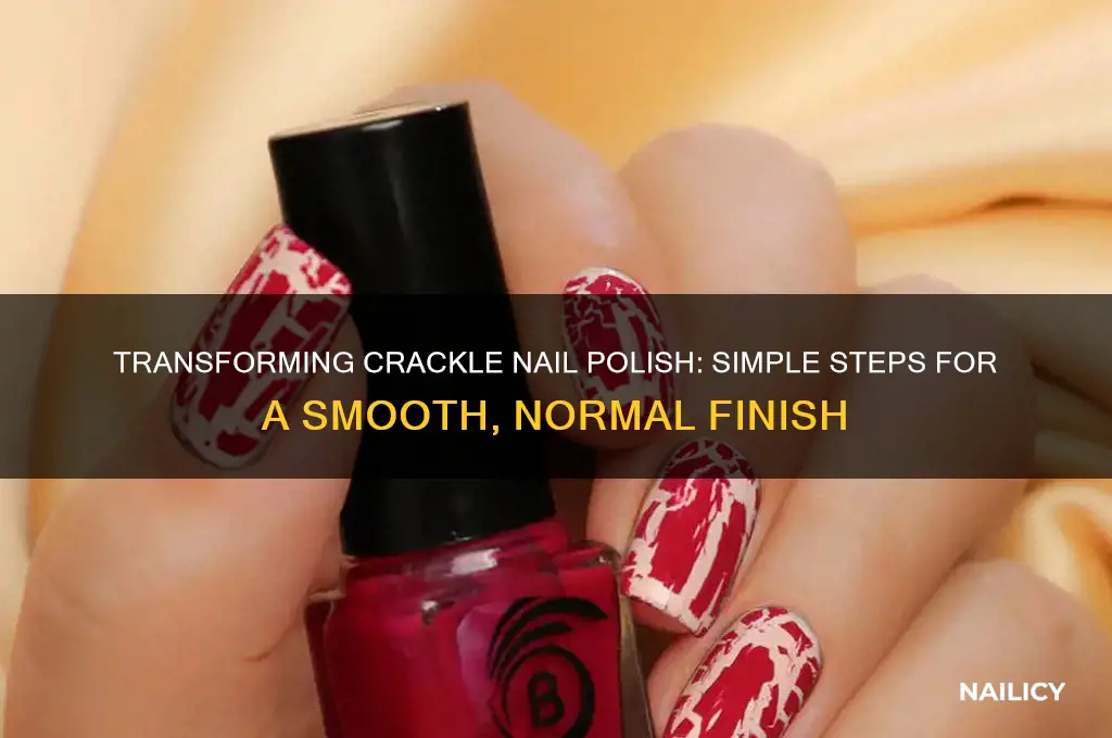 Transforming Crackle Nail Polish: Simple Steps For A Smooth, Normal ...