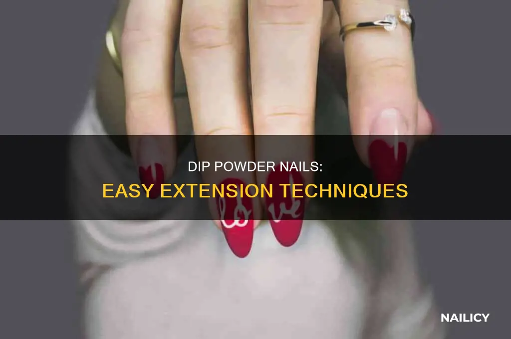 Dip Powder Nails: Easy Extension Techniques | Nailicy