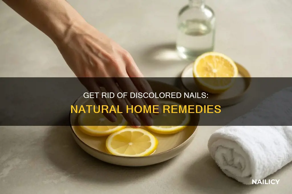 Get Rid Of Discolored Nails: Natural Home Remedies | Nailicy
