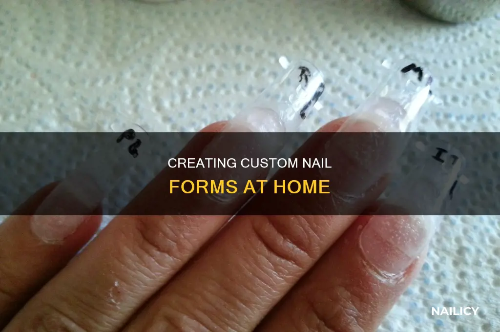 Creating Custom Nail Forms At Home | Nailicy