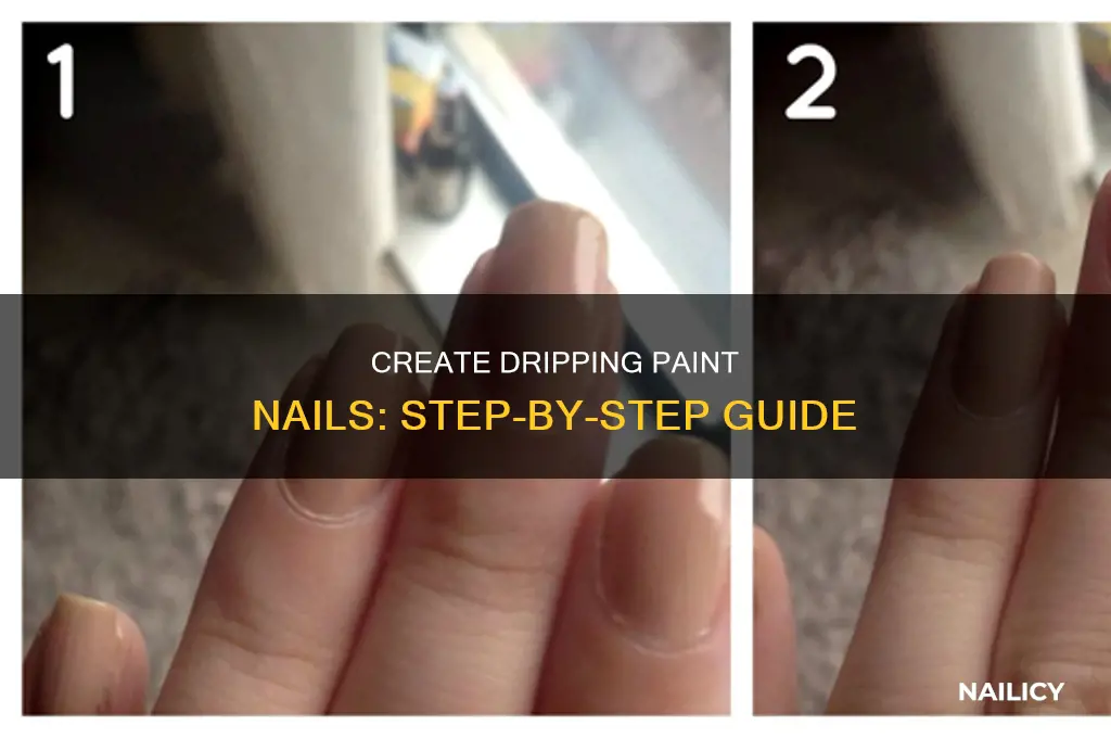 Create Dripping Paint Nails: Step-By-Step Guide | Nailicy