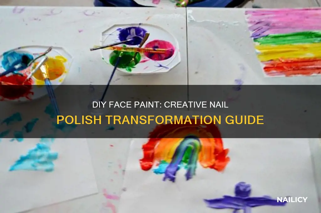Diy Face Paint: Creative Nail Polish Transformation Guide | Nailicy