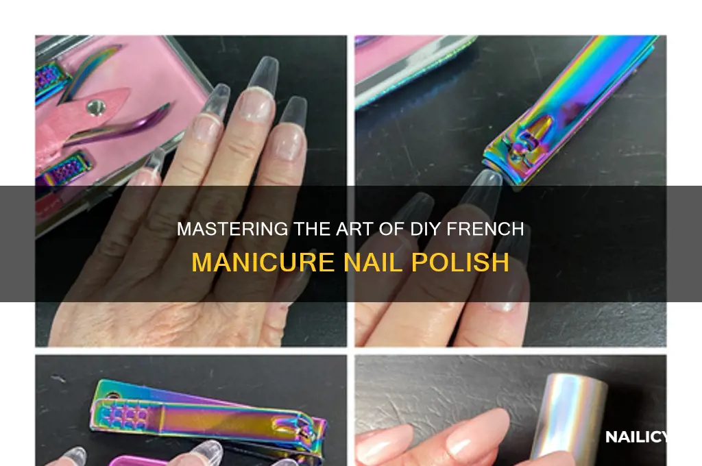 Mastering The Art Of Diy French Manicure Nail Polish | Nailicy