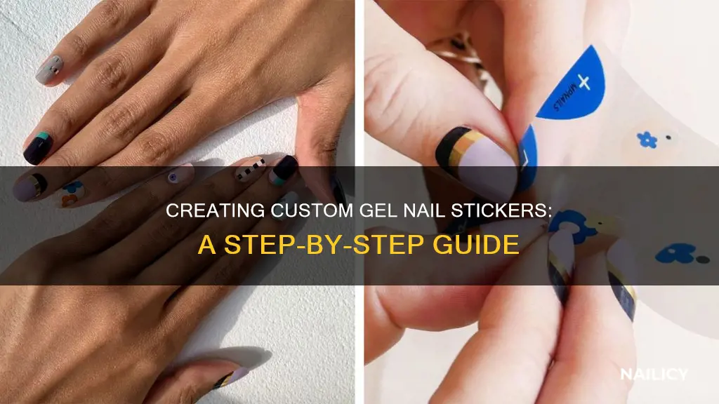 Creating Custom Gel Nail Stickers: A Step-By-Step Guide | Nailicy