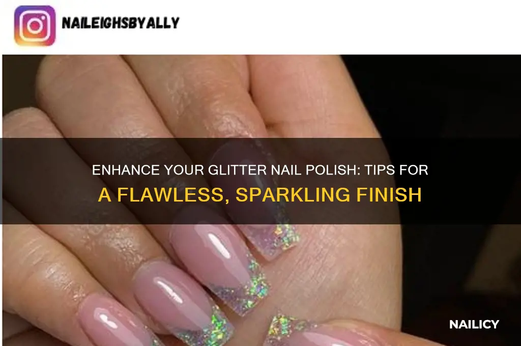 Enhance Your Glitter Nail Polish: Tips For A Flawless, Sparkling Finish ...