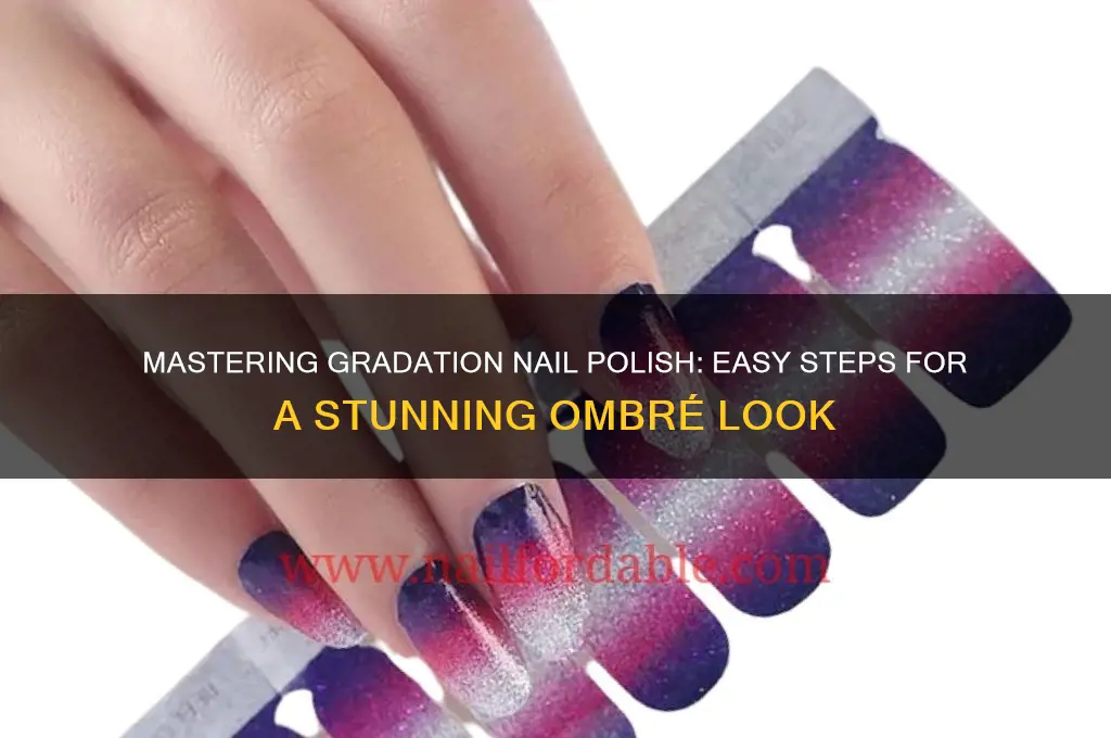 Mastering Gradation Nail Polish: Easy Steps For A Stunning Ombré Look ...