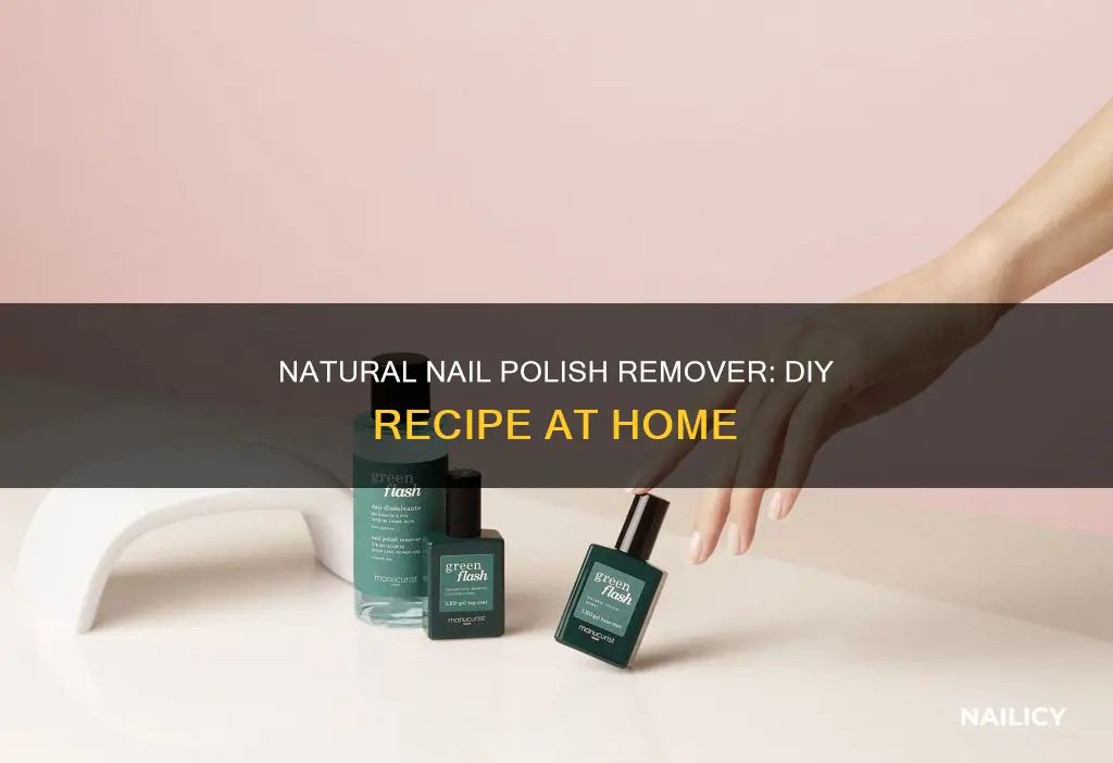 Natural Nail Polish Remover: Diy Recipe At Home | Nailicy