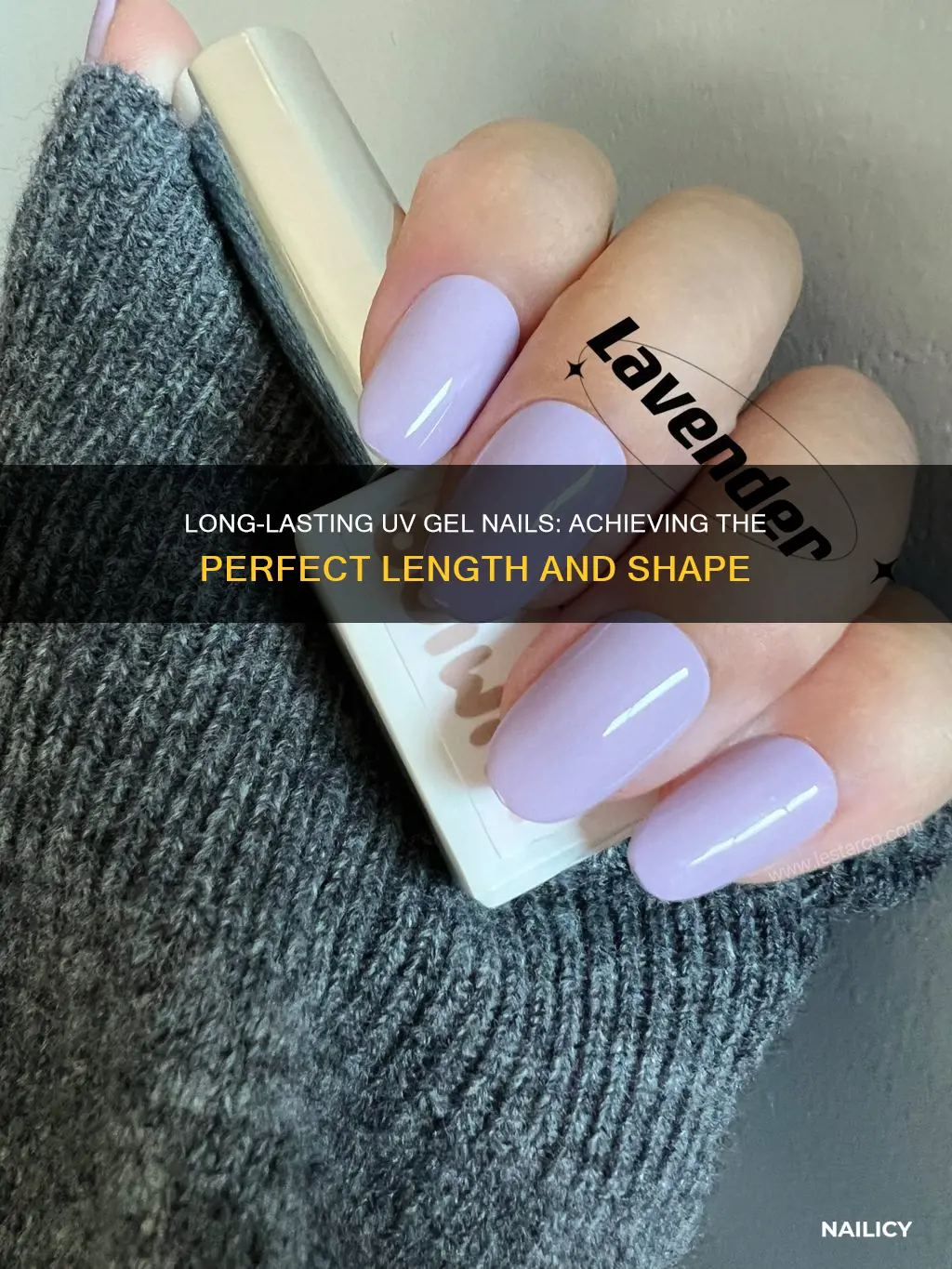 Long-Lasting Uv Gel Nails: Achieving The Perfect Length And Shape | Nailicy