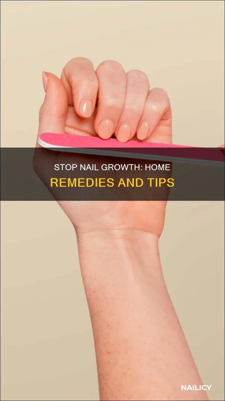 Stop Nail Growth: Home Remedies And Tips | Nailicy
