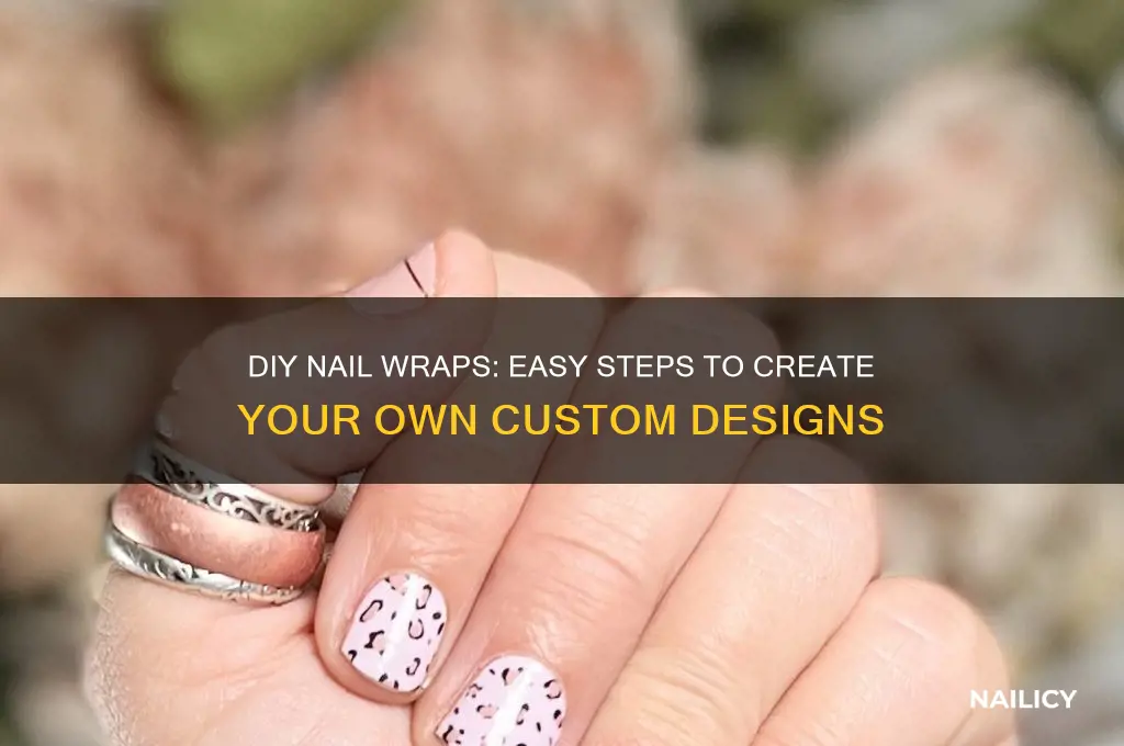 Diy Nail Wraps: Easy Steps To Create Your Own Custom Designs | Nailicy