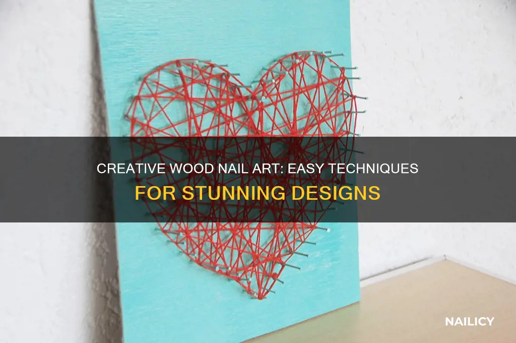 Creative Wood Nail Art: Easy Techniques For Stunning Designs | Nailicy