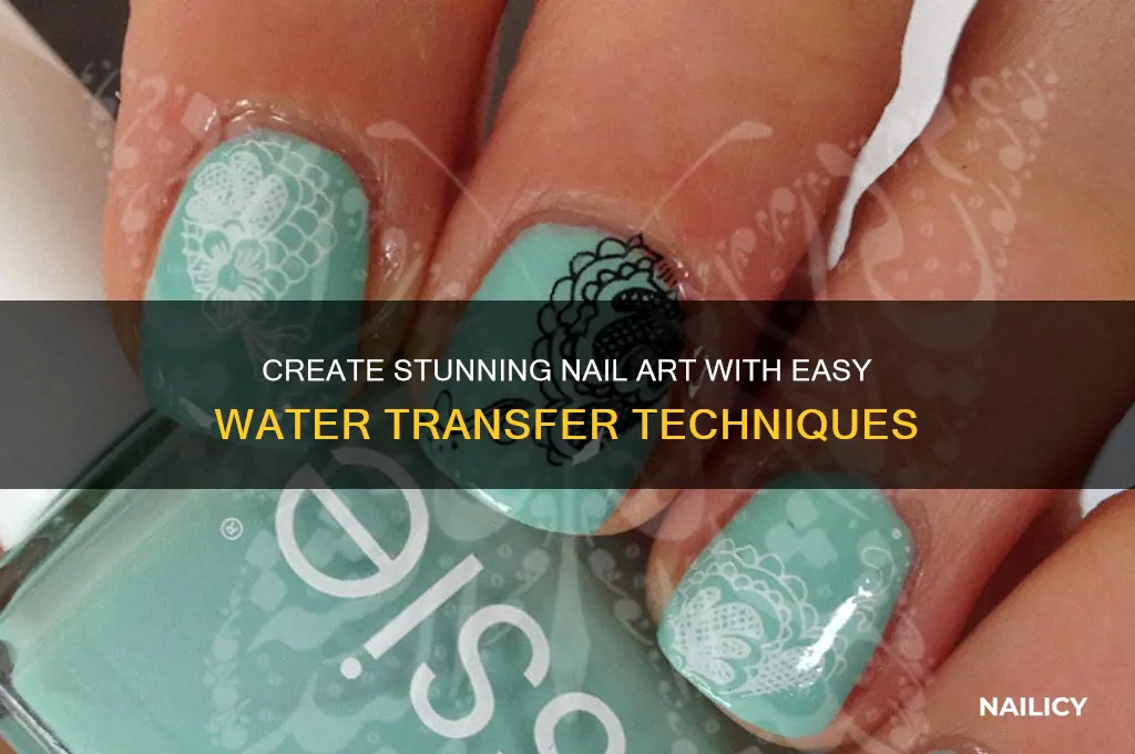 Create Stunning Nail Art With Easy Water Transfer Techniques | Nailicy