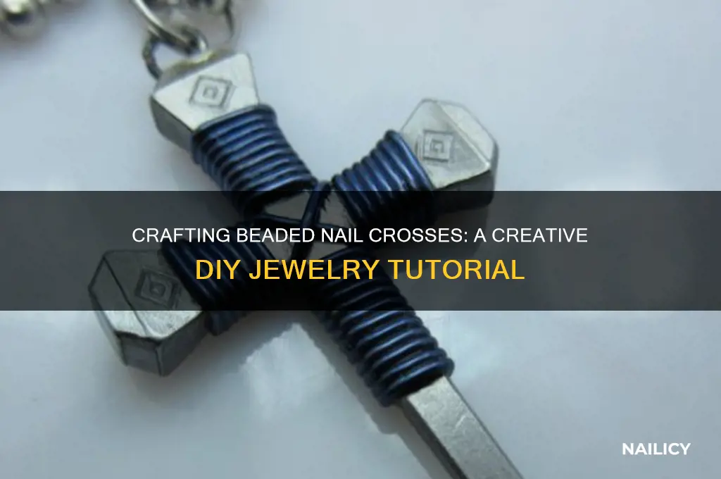 Crafting Beaded Nail Crosses: A Creative Diy Jewelry Tutorial | Nailicy