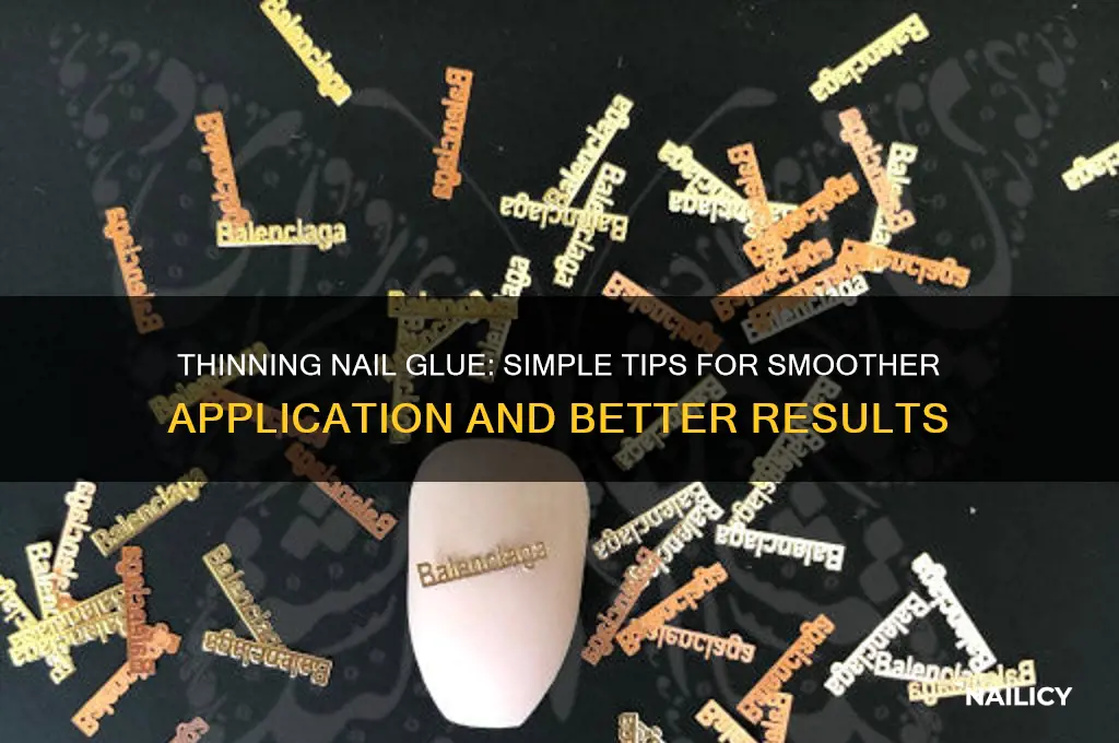 Thinning Nail Glue: Simple Tips For Smoother Application And Better ...
