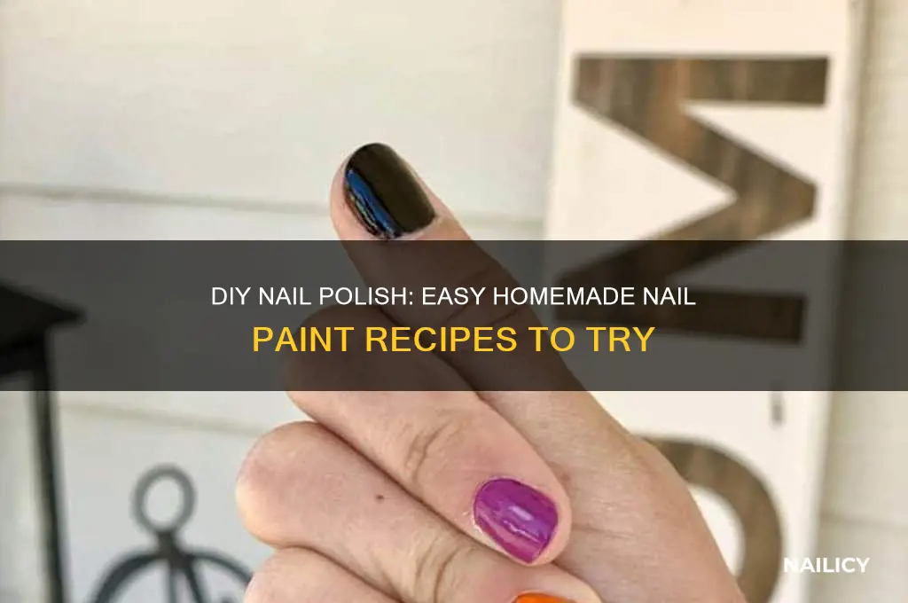 Diy Nail Polish: Easy Homemade Nail Paint Recipes To Try | Nailicy