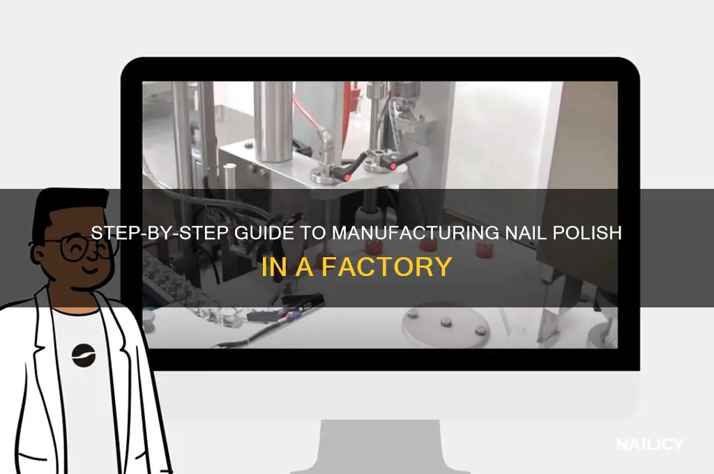 Step-By-Step Guide To Manufacturing Nail Polish In A Factory | Nailicy