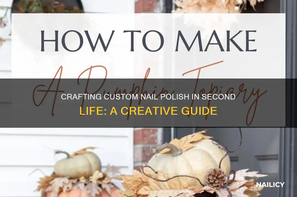 Crafting Custom Nail Polish In Second Life: A Creative Guide | Nailicy