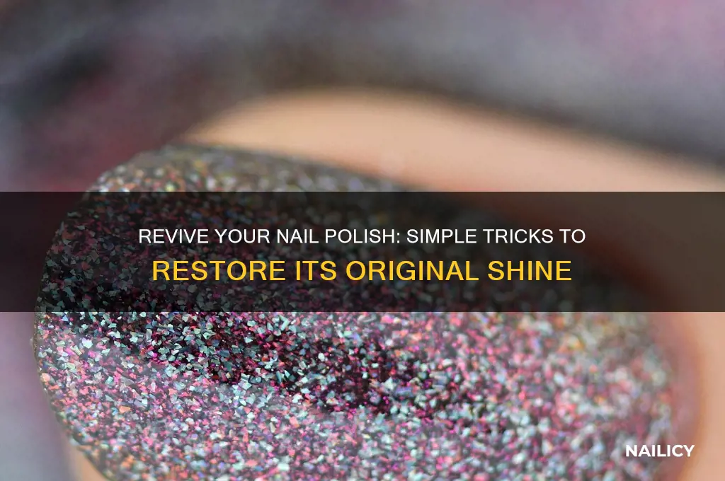 Revive Your Nail Polish: Simple Tricks To Restore Its Original Shine ...