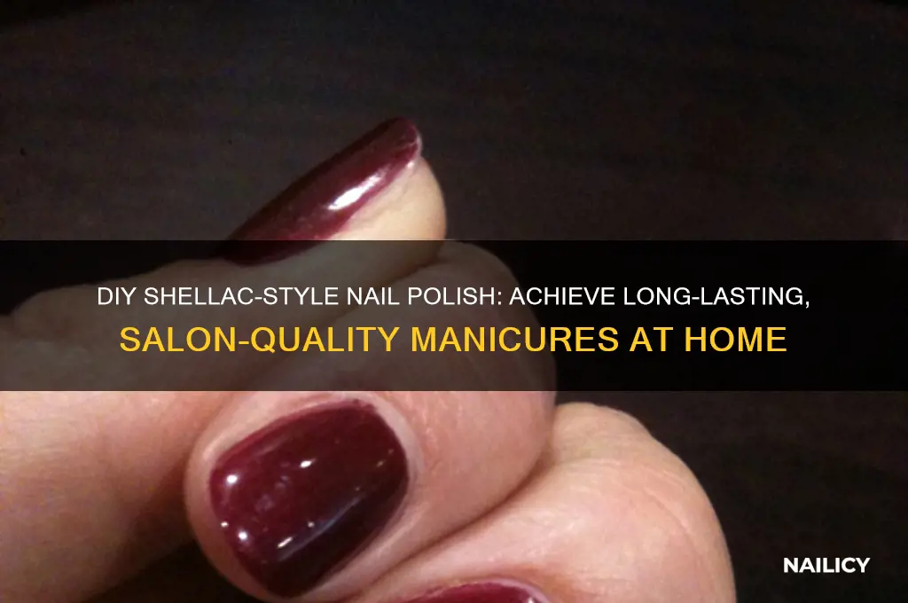 Diy Shellac-Style Nail Polish: Achieve Long-Lasting, Salon-Quality ...