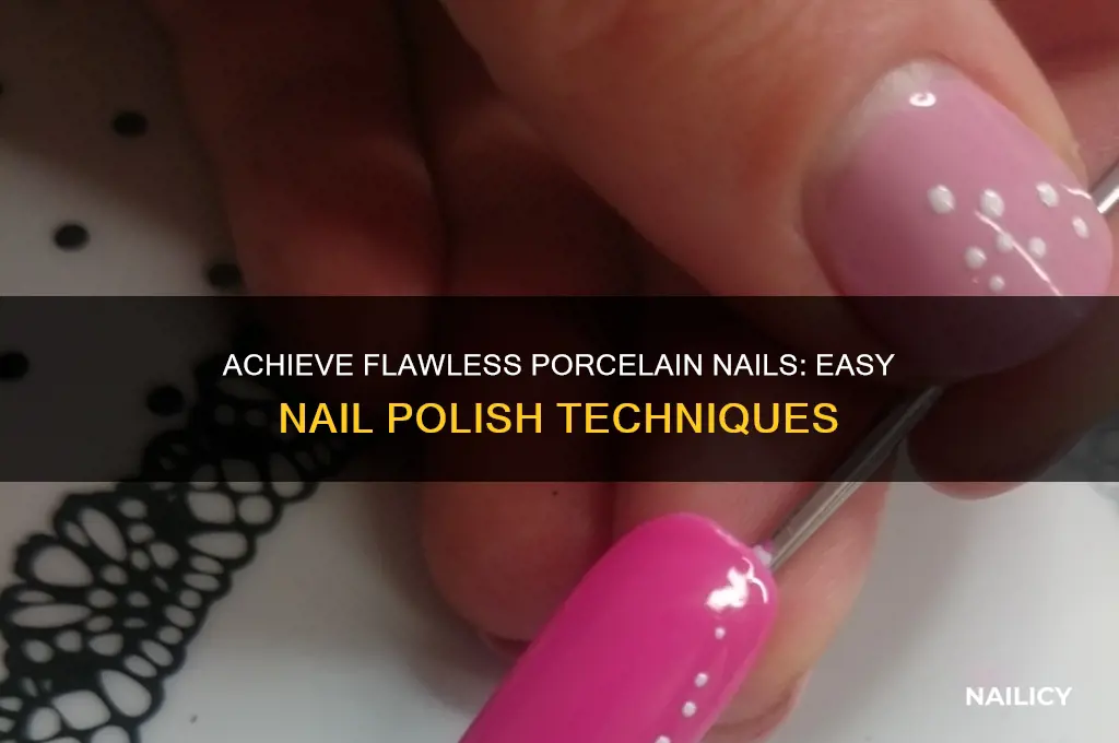 Achieve Flawless Porcelain Nails: Easy Nail Polish Techniques | Nailicy