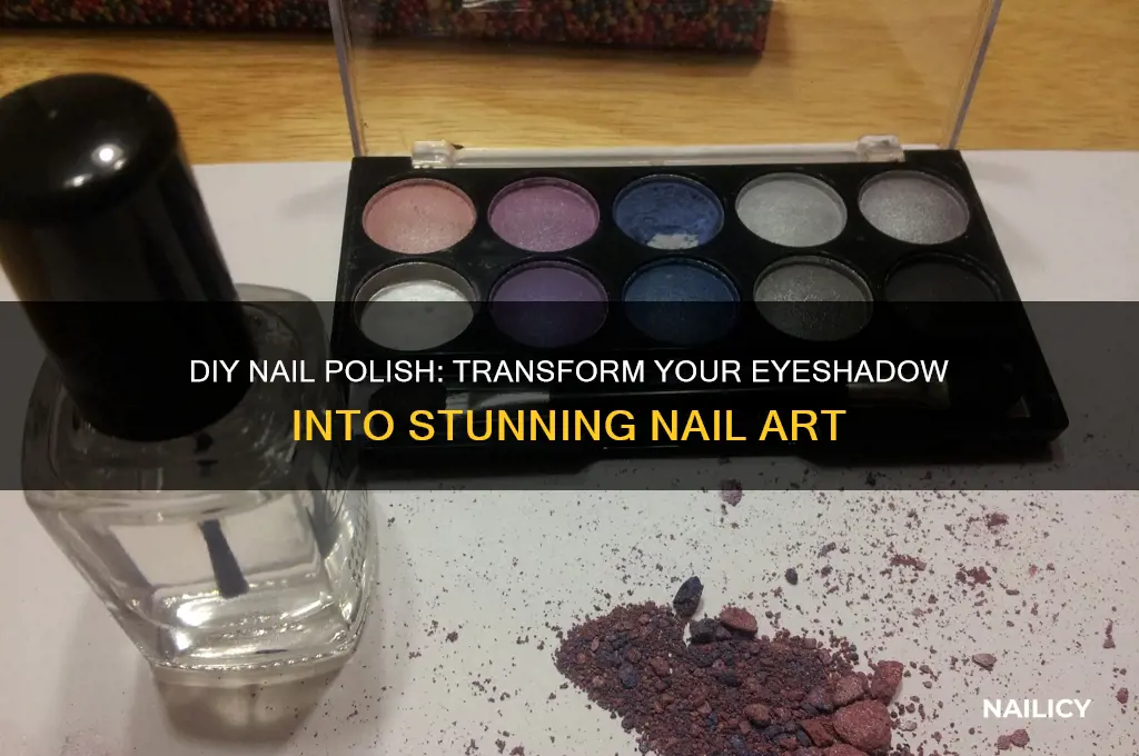 Diy Nail Polish: Transform Your Eyeshadow Into Stunning Nail Art | Nailicy