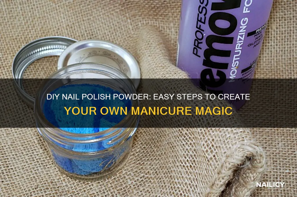 Diy Nail Polish Powder: Easy Steps To Create Your Own Manicure Magic ...