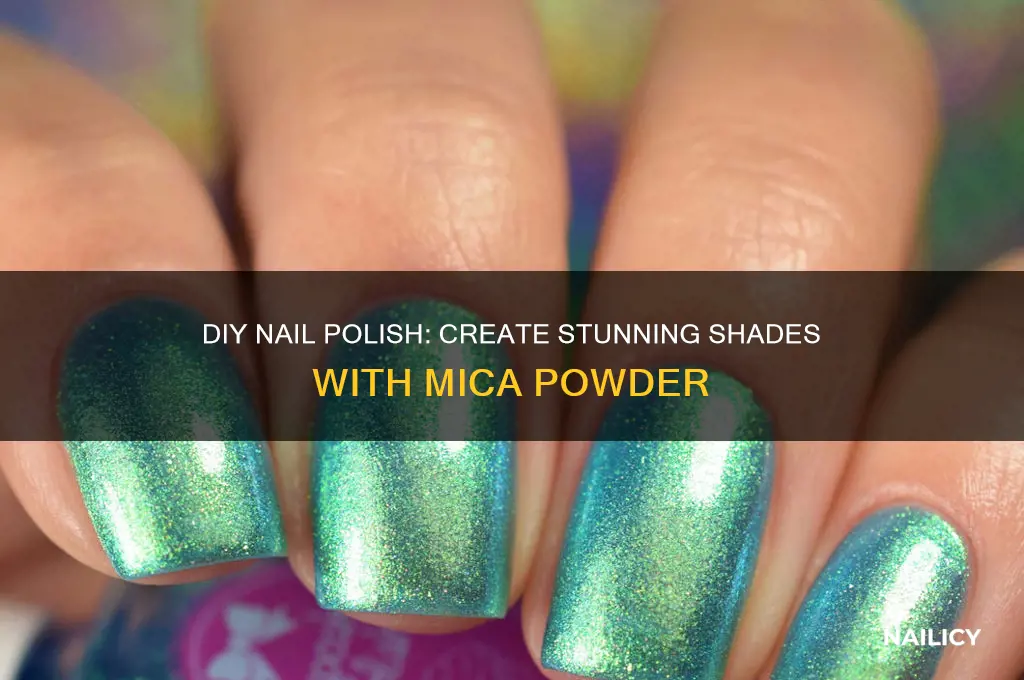Diy Nail Polish: Create Stunning Shades With Mica Powder | Nailicy