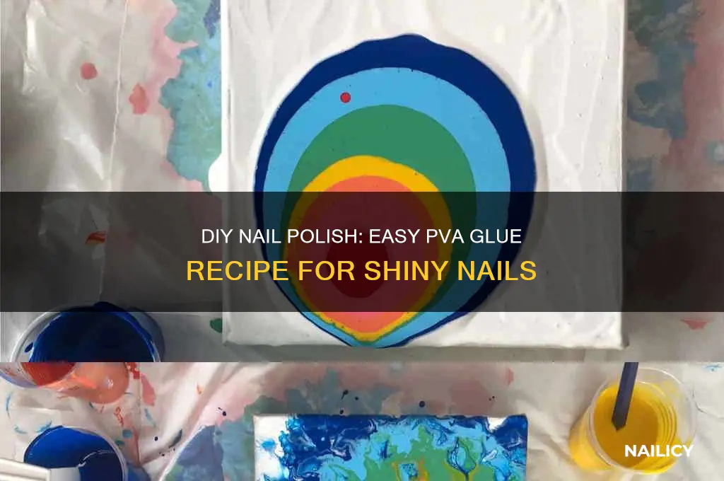 Diy Nail Polish: Easy Pva Glue Recipe For Shiny Nails | Nailicy