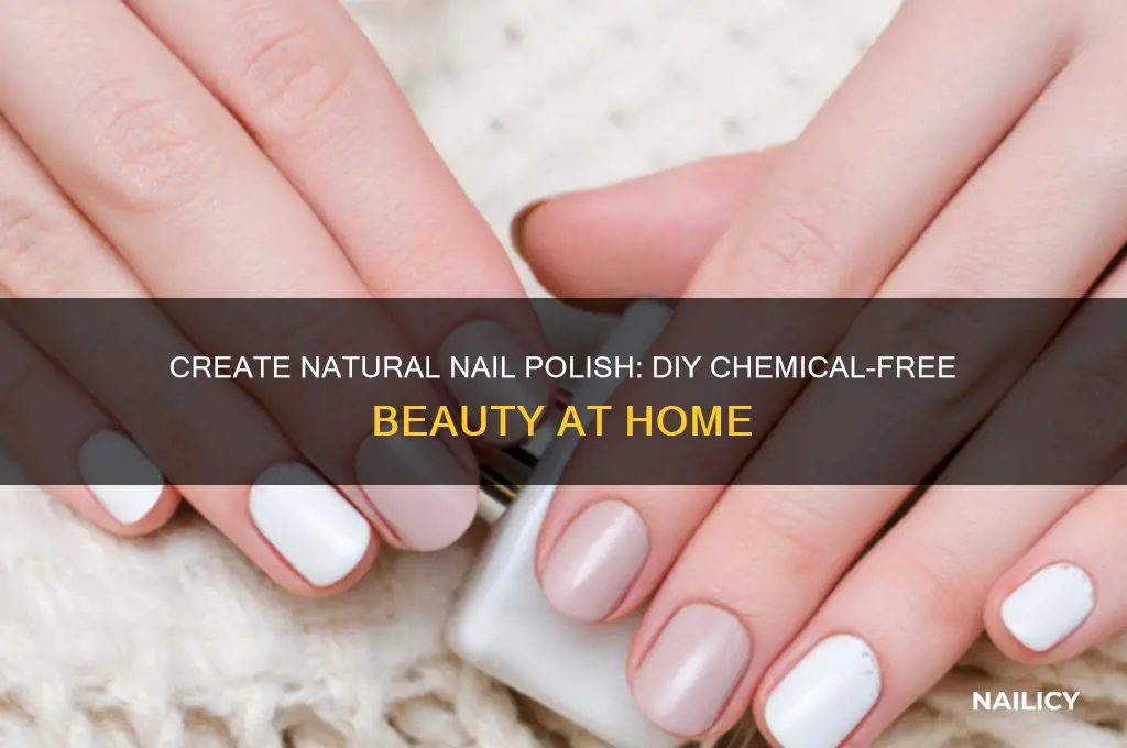 Create Natural Nail Polish: Diy Chemical-Free Beauty At Home | Nailicy