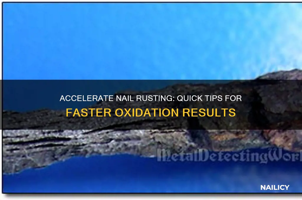 Accelerate Nail Rusting: Quick Tips For Faster Oxidation Results | Nailicy