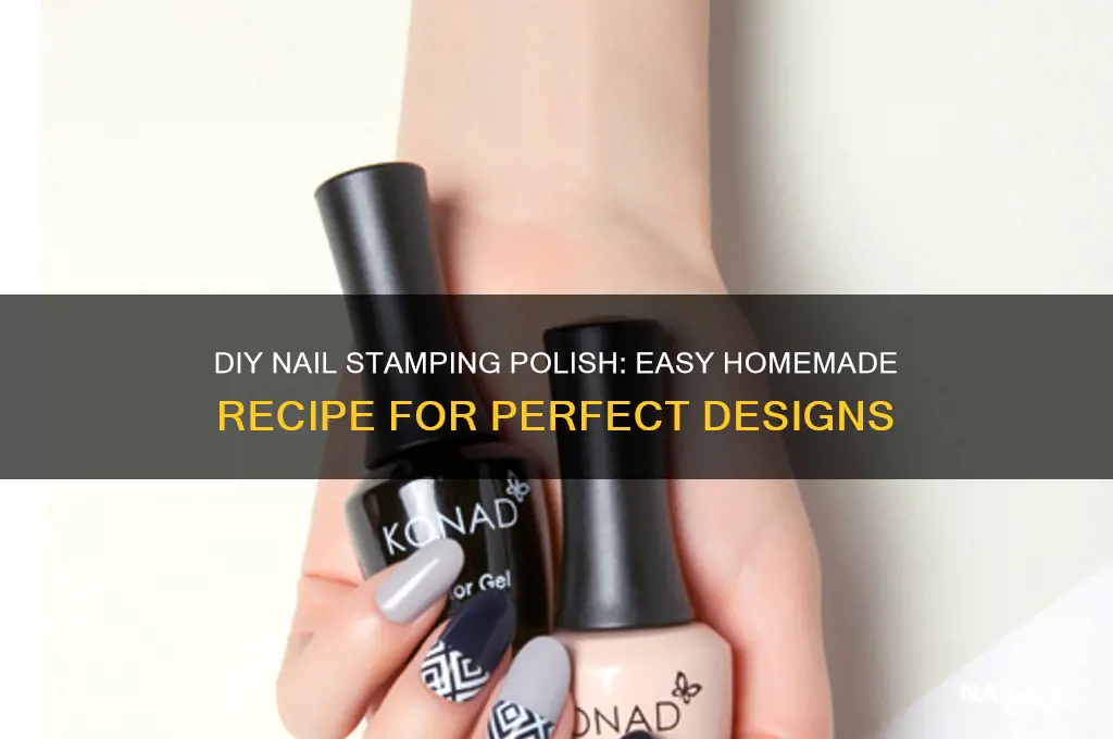 Diy Nail Stamping Polish: Easy Homemade Recipe For Perfect Designs ...
