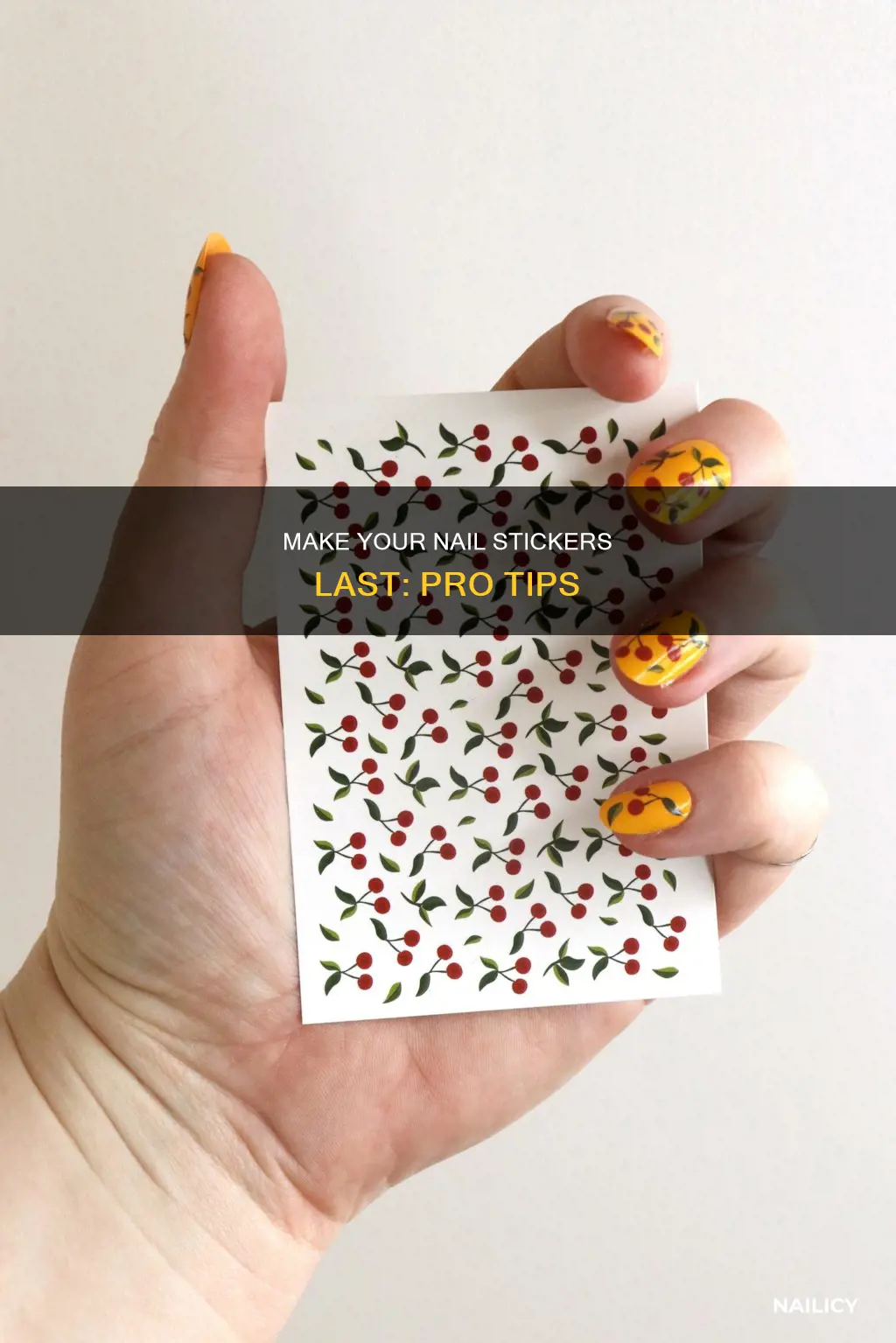 Make Your Nail Stickers Last: Pro Tips | Nailicy
