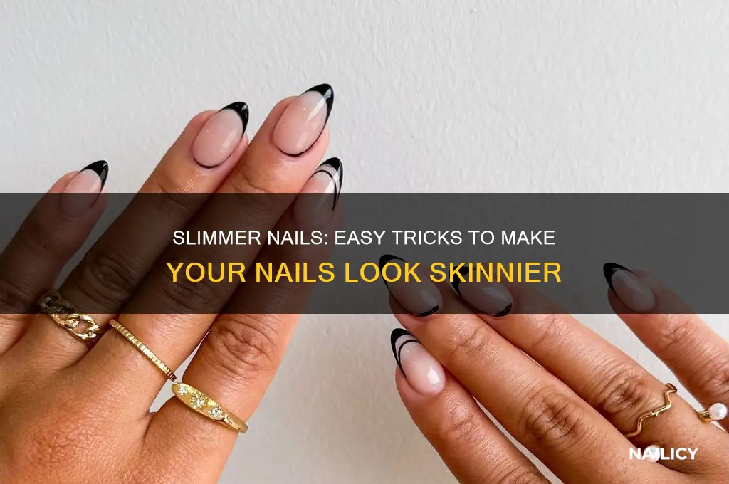 Slimmer Nails: Easy Tricks To Make Your Nails Look Skinnier | Nailicy