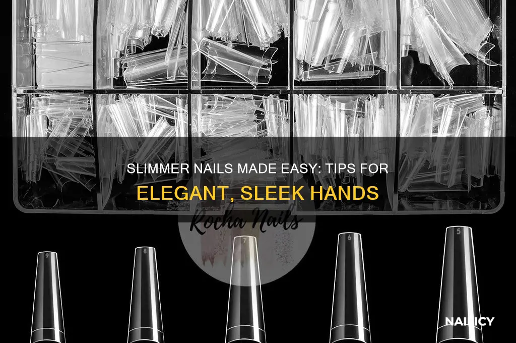 Slimmer Nails Made Easy: Tips For Elegant, Sleek Hands | Nailicy