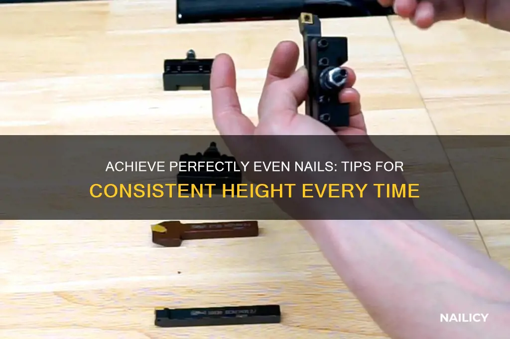 Achieve Perfectly Even Nails: Tips For Consistent Height Every Time ...
