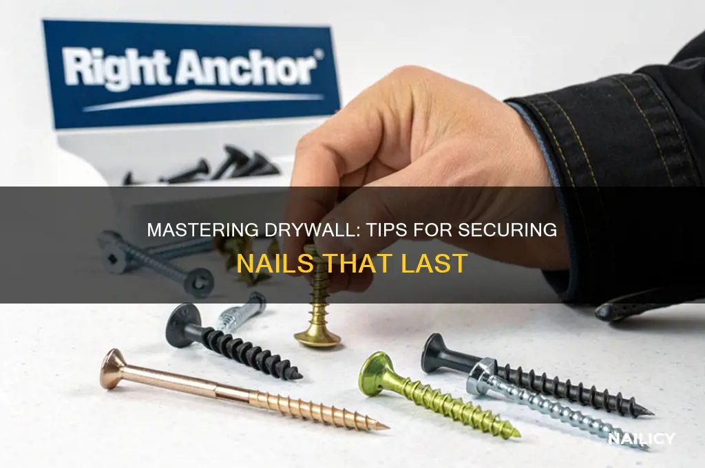 Mastering Drywall: Tips For Securing Nails That Last | Nailicy
